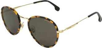 Carrera unisex, Accessoires, Jaune, Taille: ONE Size Lunettes de Soleil en Ac&eacute;tate Dor&eacute; D&eacute;grad&eacute; Marron