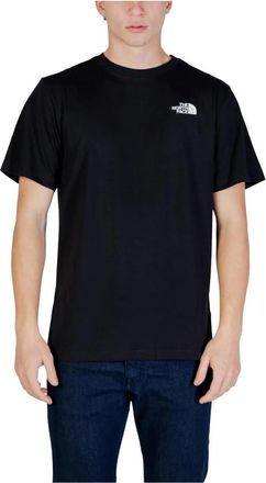 The North Face Homme, Tops, Noir, Taille: XL T-Shirt &agrave; Manches Courtes et Col Rond