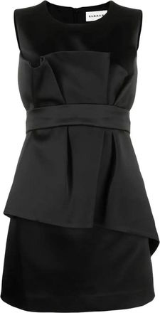 P.A.R.O.S.H. P. A.R. O.S. H. Knielanges Kleid - Schwarz