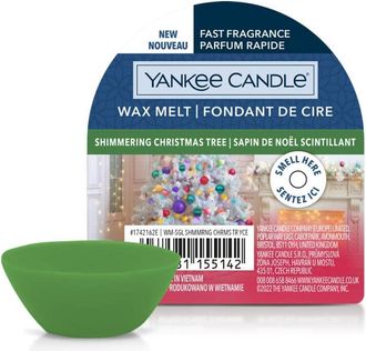 Yankee Candle Company Schimmernder Weihnachtsbaum-Wachsschmelze