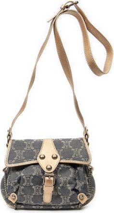 Celine Crossbody Bags - Small Chain Flap Crossbody - Gr. unisize - in Blau - f&uuml;r Damen