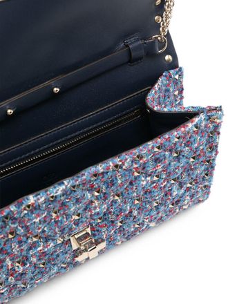 Valentino Garavani Rockstud Spike Shoulder Bag - Blue