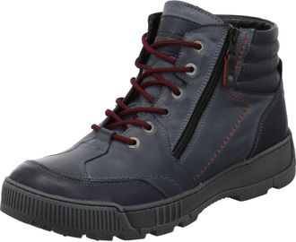Krisbut Herren Stiefel mit Warmfutter in blau-Kombi - Gr. 42