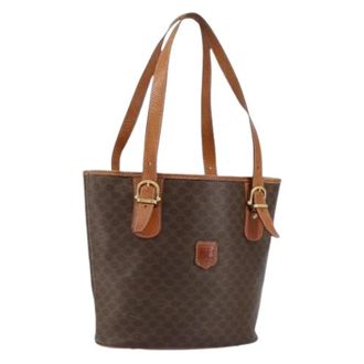 Celine Pre-owned Plastic Tote Bag - - Pre-owned - Damen - Braun - ONE SIZE