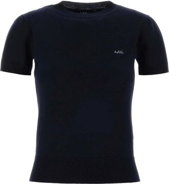 A.P.C. A.p.c., Femme, Pulls, Bleu, Taille: 38 FR Gia Sweater