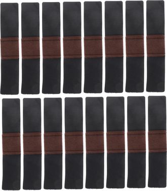 Soimiss 20 St&uuml;ck 20 teiliges Filz Stuhlbeinschoner mit bogenf&ouml;rmige rutschfeste M&ouml;belpolster f&uuml;r Stuhlbeine sch&uuml;tzt Holzb&ouml;den ger&auml;uschd&auml;mpfend einfache Instal