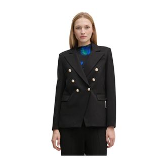 Gaud&igrave; Blazer mit Knopfverzierung - - Jackets - Damen - Schwarzk - L