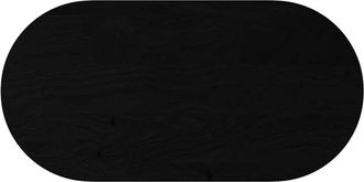 vidaXL Dessus de table 120x60x2 cm bois de ch&ecirc;ne massif ovale Vidaxl