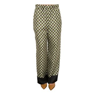 Max Mara Seidenhose f&uuml;r Frauen - - Trousers - Damen - Mehrfarbig - S