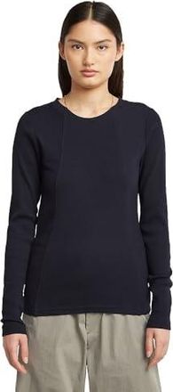 G-Star A Line Slim Rib Long Sleeve T-Shirt XS