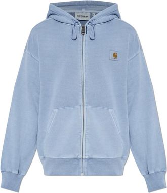 Carhartt Work in Progress Homme, Sweatshirts et sweats &agrave; capuche, Bleu, Taille: S Nelson SweaT-shirt
