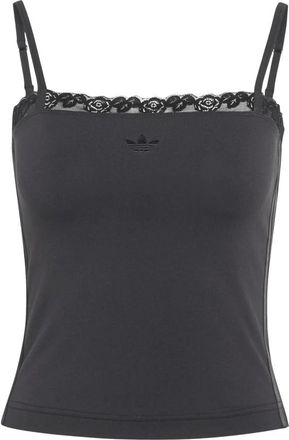 adidas Femme, Sport, Noir, Taille: 42 FR Camisole Bord&eacute;e de Dentelle