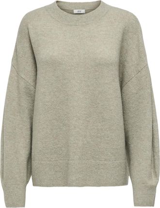 Jacqueline de Yong JdY Damen Jdysonja L/S O-Neck Pullover KNT, Seagrass, L