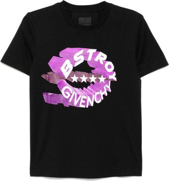 Givenchy t-shirt à logo imprimé - Noir