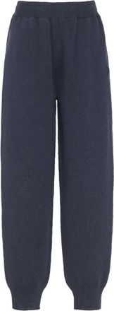 Barrie pantalon à logo brodé - Bleu