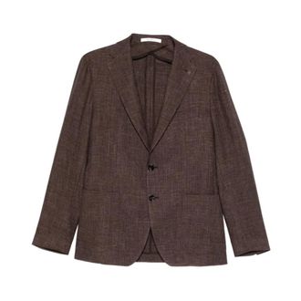 Tagliatore Microweave Jacket - - Jackets - Herren - Braun - L