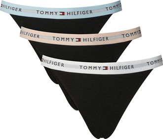 Tommy Hilfiger String-Set UW0UW06518 Schwarz