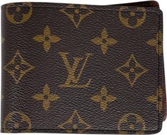 Louis Vuitton Portefeuille Pre-owned (bi-pli) - Femme - Pre-owned - Brun - Taille: ONE Size
