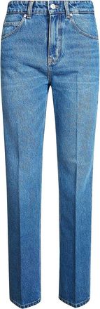 Victoria Beckham Jean Droit - Bleu