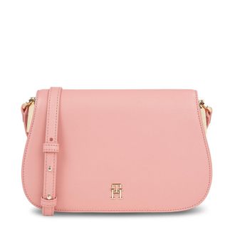 Tommy Hilfiger Handtasche Tommy Hilfiger Th Spring Chic Flap Crossover AW0AW15974 Rosa
