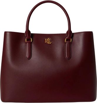 Ralph Lauren Marcy 36 Satchel - - Bags - Damen - Rot - ONE SIZE