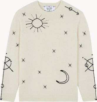 Kujten Pull cachemire col rond - Pull Astral