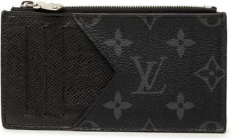 Louis Vuitton Porte-cartes porte-monnaie Pre-owned - Femme - Pre-owned - Noir - Taille: ONE Size