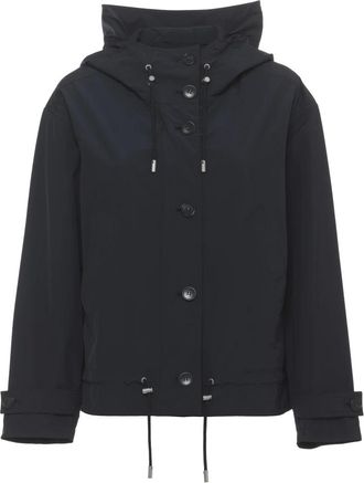 Woolrich Femme, Vestes, Bleu, Taille: 40 FR Short Urban Touch Parka