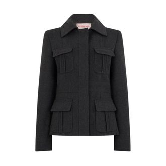 Iceberg Lederjacke - - Jackets - Damen - Grau - S
