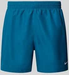 Nike Badeshorts mit Logo-Stitching und Eingrifftaschen