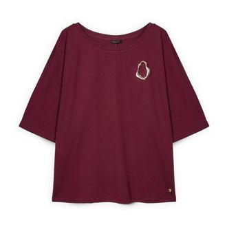 Fiorella Rubino Damen, Oberteile, Rot, XSGr&ouml;&szlig;e