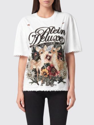 Philipp Plein T-Shirt Femme couleur Blanc