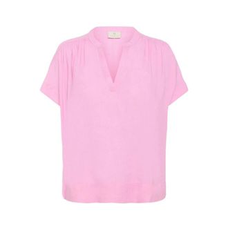 Kaffe KAmilia Wing SL Blouse - - Blouses & Shirts - Damen - Rosa - M