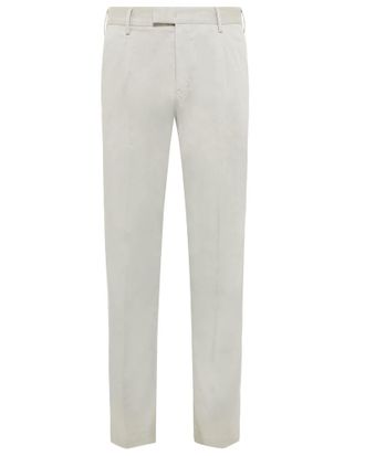 Pantaloni Torino Glatte Chino aus einem Baumwoll-Stretch in