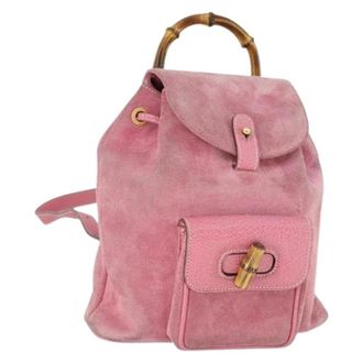 Gucci Pre-owned Vintage Rucksack - - Pre-owned - Damen - Rosa - ONE SIZE
