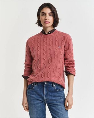 GANT Damen Pullover aus Wolle