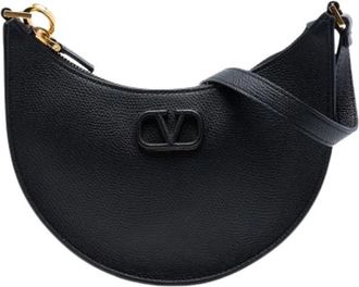 Valentino Sac Hobo Pre-owned - Femme - Pre-owned - Noir - Taille: ONE Size