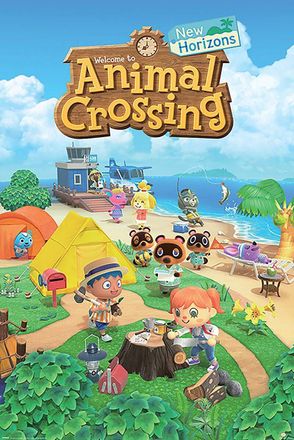 Animal Crossing New Horizons Unisex Poster Mehrfarbig Papier 61 x 91,5 cm, 6EFCC43B11, Standard