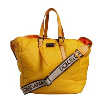 Dolce & Gabbana Stepp-Tragetasche - - Bags - Herren - Gelb - ONE SIZE