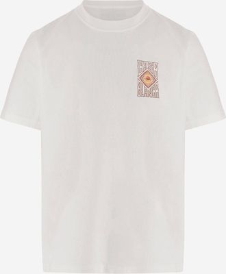 Casablanca T-shirt en coton imprim&eacute; Casablanca