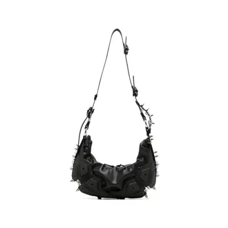 Innerraum Stud-embellished Panelled Shoulder Bag