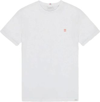 Les Deux Homme, Tops, Blanc, Taille: 2XL T-shirt Norregaard