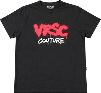 Versace Jeans Couture Vrsc Couture T-Shirt - - Tops - Herren - Schwarzk - XL