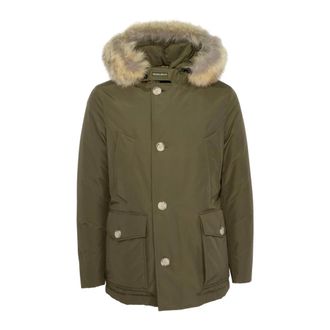 Woolrich Arctic Anorak - - Jackets - Herren - Gr&uuml;n - M