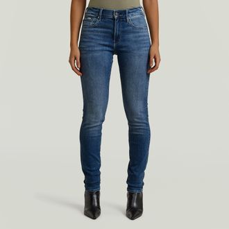 G-Star 3301 Skinny Jeans - Mittelblau - Damen