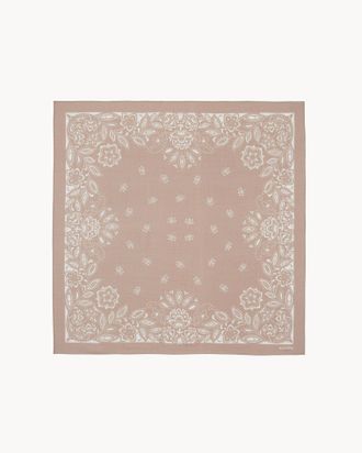 Kujten Grand bandana soie-cachemire - Grand Bandana Helia