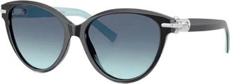 Tiffany & Co. Femme, Accessoires, Noir, Taille: 56 MM Lunettes de soleil