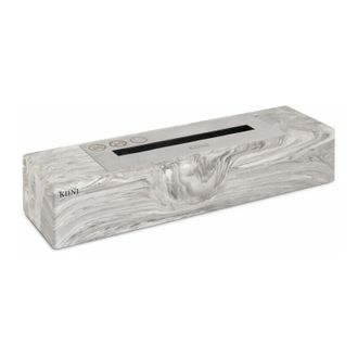 Kiini Kiini - salama Tischkamin Freistehender BioKamin + 1L Ethanolfrei Marmor