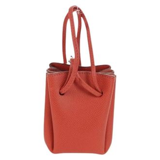 Herm&egrave;s Pochette Vespa Pre-owned - Femme - Pre-owned - Rouge - Taille: ONE Size