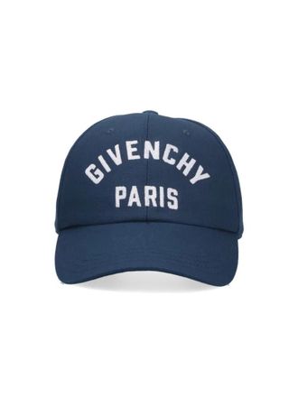 Givenchy Caps & M&uuml;tzen - Navy Blue Cotton Baseball Cap - Gr. ONE SIZE - in Blau - f&uuml;r Damen